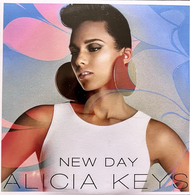 ALICIA KEYS RARE French CDS Promo New Day Radio Edit Laminated Sleeve ...