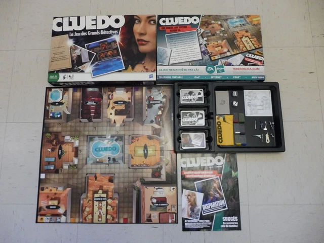 JEU DE SOCIÉTÉ complet CLUEDO Le Jeu des Grands Détectives - EA ...