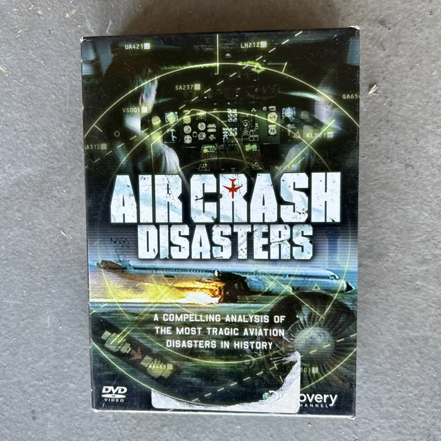 AIR CRASH DISASTERS DVD Boxset Discovery Channel Documentary Series £4. ...