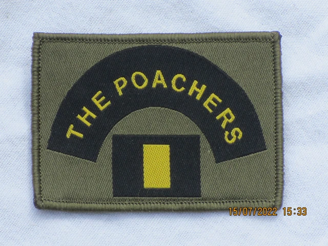 THE POACHERS 2ND Battalion Royal Anglian Regiment, Velcro, Patch, Badge ...
