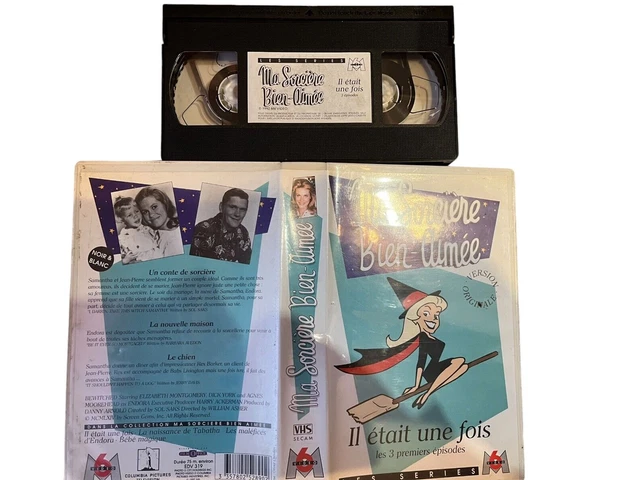 ANCIENNE CASSETTE VHS Magnétoscope Film Dessin Anime Ma Sorcière Bien ...