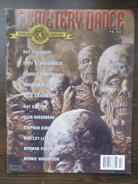 CEMETERY DANCE SPECIAL 50th issue US Horror magazine Stephen King VF ...