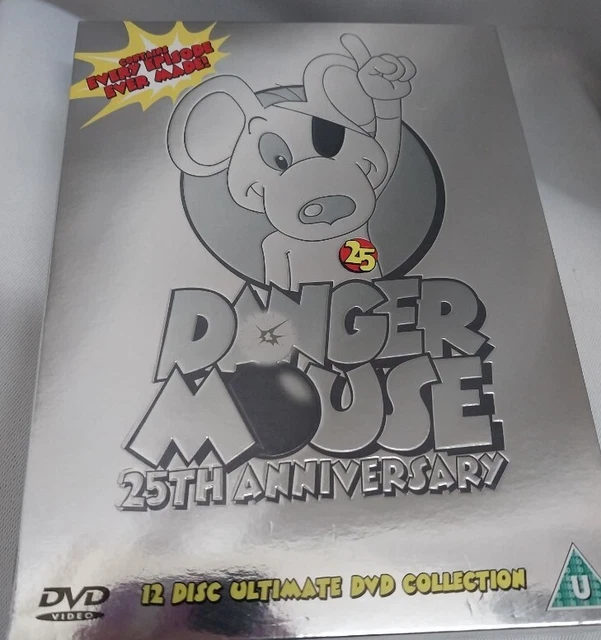 DANGER MOUSE 25TH Anniversary 12 Disc Ultimate Collection DVD boxset ...