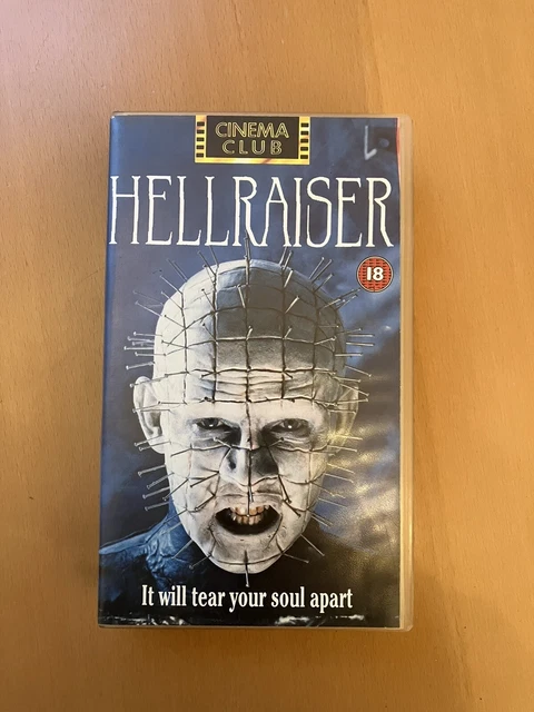 HELLRAISER VHS PAL. Classic 80s Horror. Pinhead. Clive Barker £5.00 ...