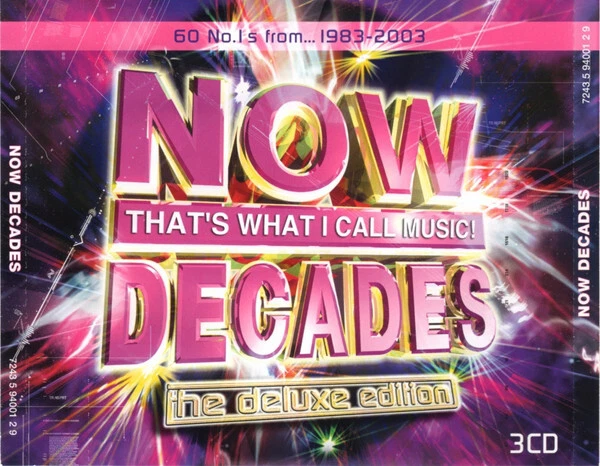 VARIOUS - NOW That's What I Call Music! Decades - The Deluxe Edition ...