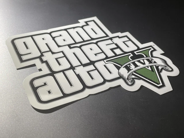 RARE GRAND THEFT Auto V GTA 5 Official Promo Sticker Decal Rockstar ...
