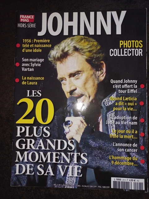 JOHNNY HALLYDAY - France Mag hors série EUR 1,00 - PicClick FR