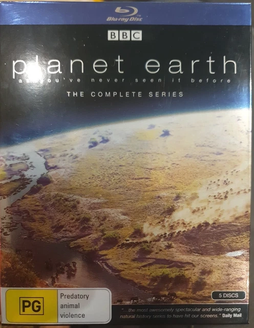 PLANET EARTH RARE Blu-Ray David Attenborough Nature Documentary Series ...