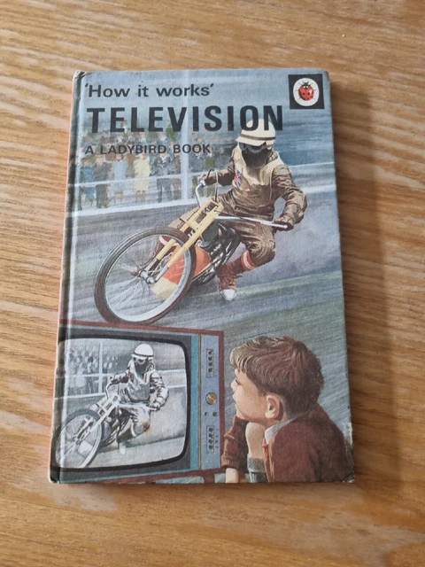 LADYBIRD BOOK HOW It Works Television 2'6d Series 654 1ère édition ...