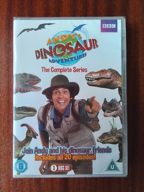 ANDY'S DINOSAUR ADVENTURES The Complete Series Dvd 3 Disc Set New In ...