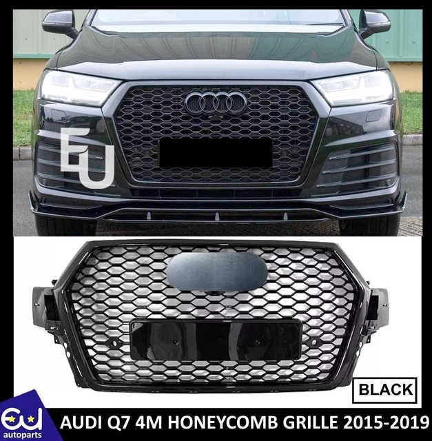 FOR AUDI Q7 4M Sline Sq7 2015-2019 Front Grille Honeycomb Grill Rsq7 ...