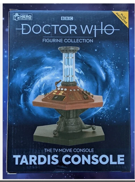 DOCTOR WHO TARDIS Console Model Eighth Doctor Movie Eaglemoss #7 ...