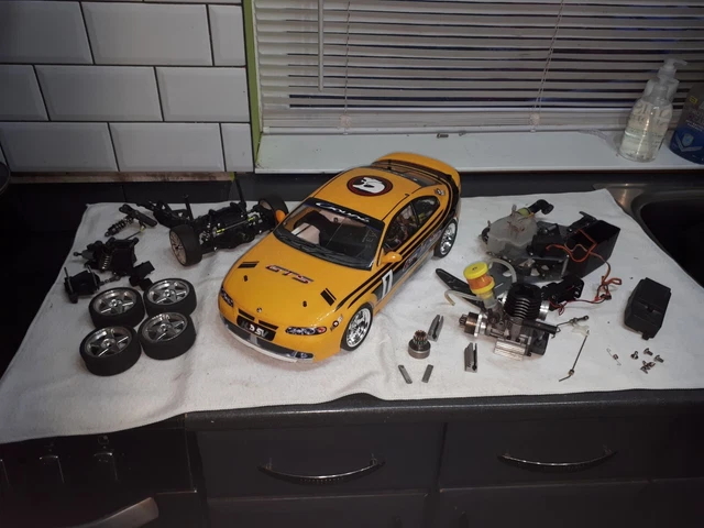 GV P190 NITRO Rc Car 1/10 On Road Brushless & Spares ARTR £180.00 ...