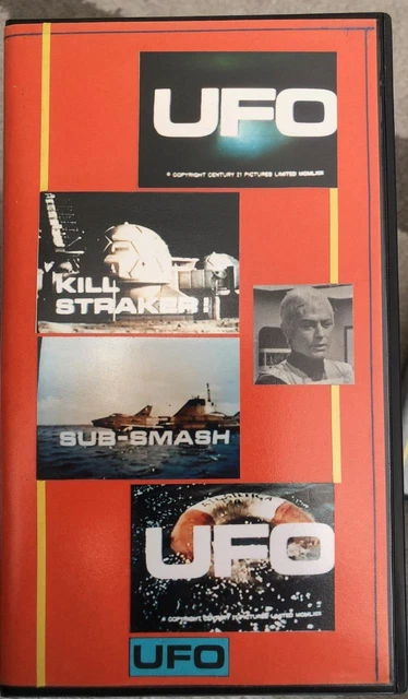 UFO-FAN HERGESTELLT VHS aus italienischem Fernsehen Gerry Anderson KILL ...