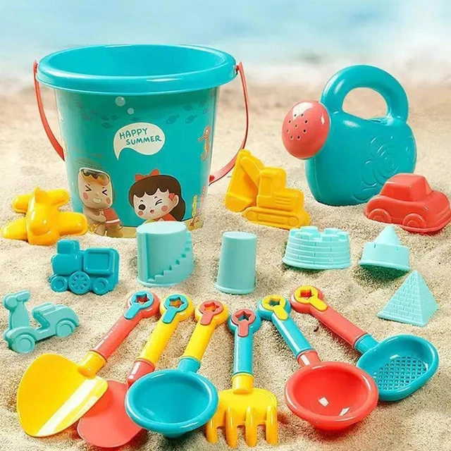 18X KIDS SANDPIT Toys Outdoor Beach Sand Pit Water Play Set Toddler ...