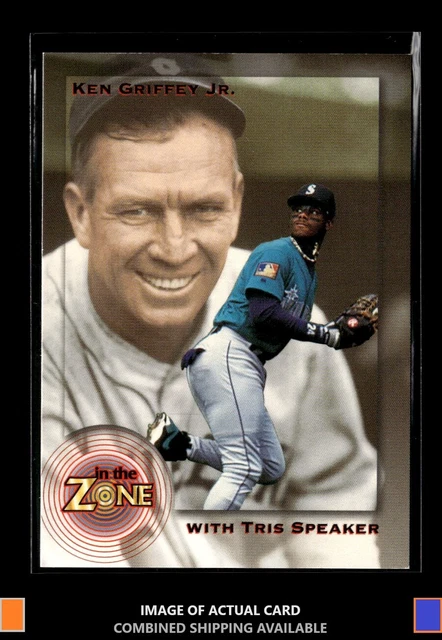 1995 CONLON COLLECTION TSN In The Zone Ken Griffey Jr Tris haut-parleur ...