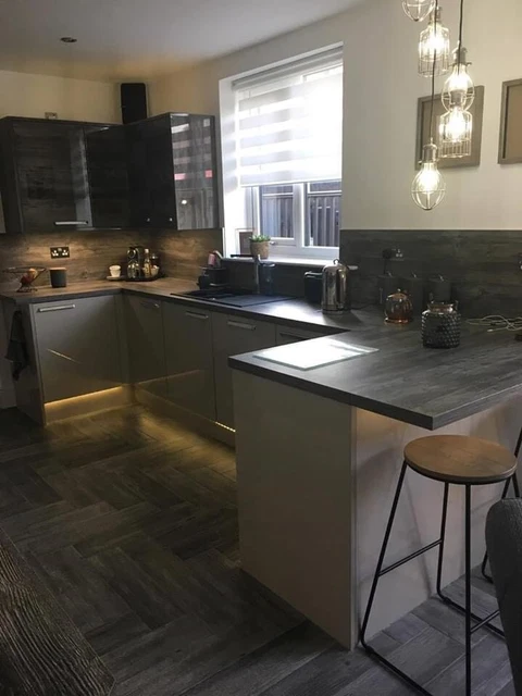 TEK WALL WREN KITCHEN WALL DECOR PANEL, SPLASHBACK OCEAN CYPRUS ...