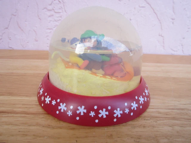 VINTAGE 2004 DORA THE EXPLORER Diego Sledding Christmas Snow/Water ...
