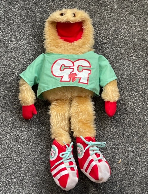 GORDON THE GOPHER puppet vintage soft plush toy by Telitoy Broom ...
