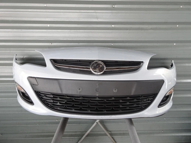 VAUXHALL ASTRA J Facelift Complete Front Bumper With Grilles 2012-2015 ...