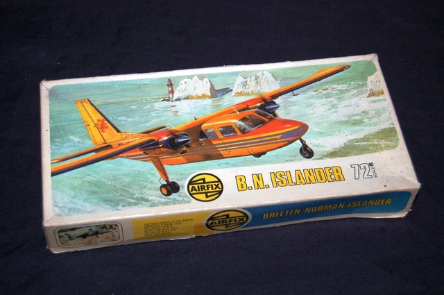 AIRFIX 1/72 SCALE Britten-Norman BN-2 Islander Model Kit 1972 First ...