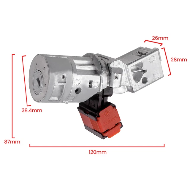 STEERING IGNITION LOCK Barrel Starter Switch Sets For Renault Master ...