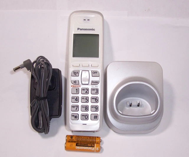 PANASONIC KX-TGA642S DECT 6.0 cordless phone hs kx-tg6411 kx-tg6421 kx ...