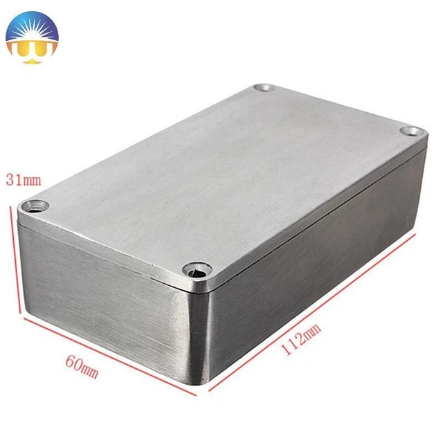 1PC ALUMINUM PROJECT Box Enclosure Case Electronic Instrument Case ...