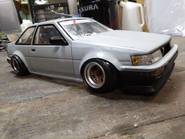 TOYOTA AE86 SPRINTER Trueno RC Body Only Pandora Painted Body £187.96 ...