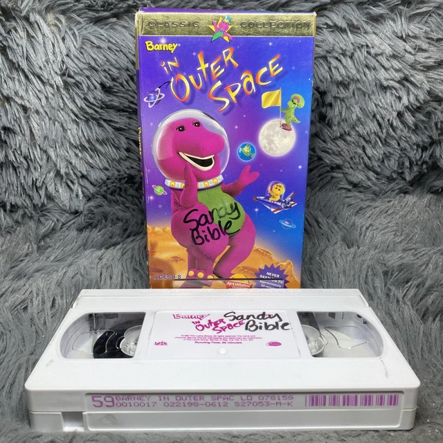 BARNEY IN OUTER Space VHS Tape 1998 Classic Collection Lyrik Studio ...