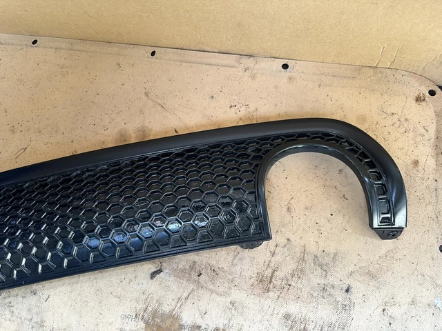 AUDI TT 8N Mk1 3.2 V6 Honeycomb Rear Bumper Lower Valance Diffuser ...