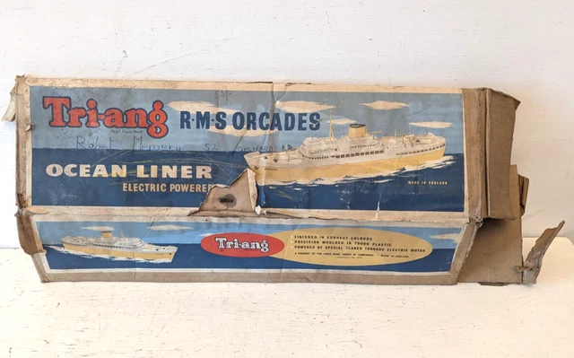 TRIANG RMS ORCADES Ocean Liner - EMPTY BOX ONLY !!! £3.99 - PicClick UK