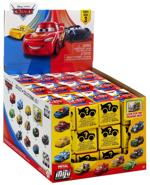 DISNEY PIXAR CARS Metal Mini Racers Blind Box Assortment Series 3 ...
