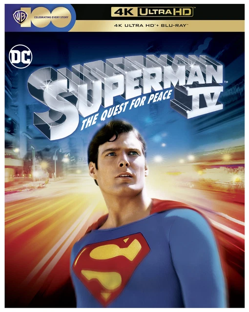SUPERMAN IV - The Quest for Peace (4K UHD Blu-ray) Margot Kidder Don ...