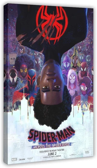 FRAME-STYLE:08X12INCH(20X30CM), POSTER MARVEL Spider Man Across The ...