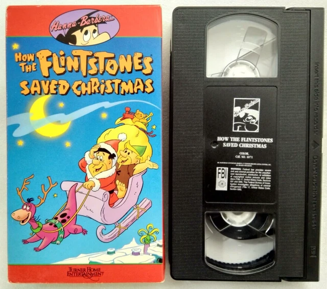 VHS THE FLINTSTONES - How The Flintstones Saved Christmas (VHS, 1993 ... VHS THE FLINTSTONES - How The Flintstones Saved Christmas (VHS, 1993 ...