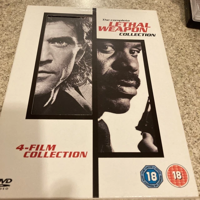 Lethal Weapon Collection 1 4 Boxset Box Set Dvd 2005 £4 00