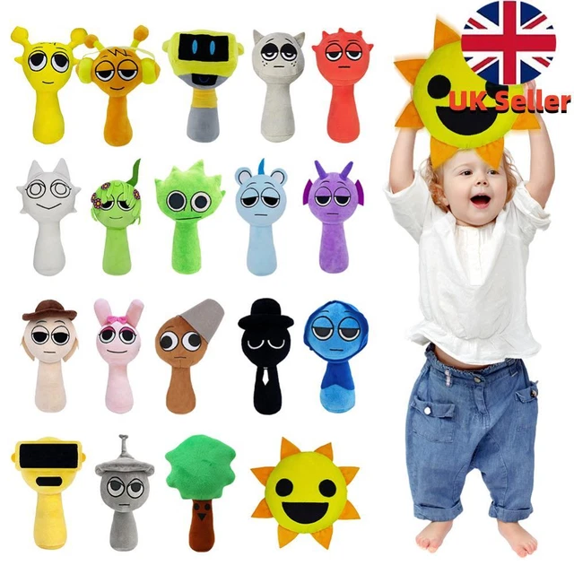 SPRUNKI PLUSH TOY Simon Oren Winda Sprunki Character -Doll Plush Toy ...