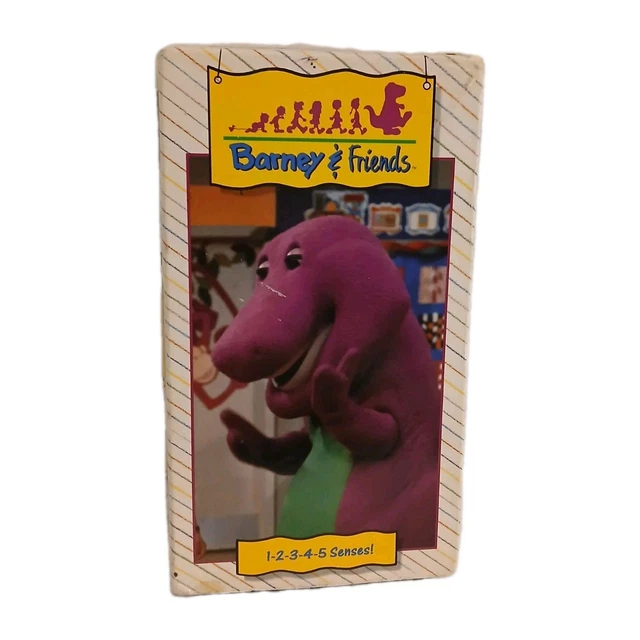 BARNEY 1-2-3-4-5 SENSES vhs 1993 Time Life £89.15 - PicClick UK