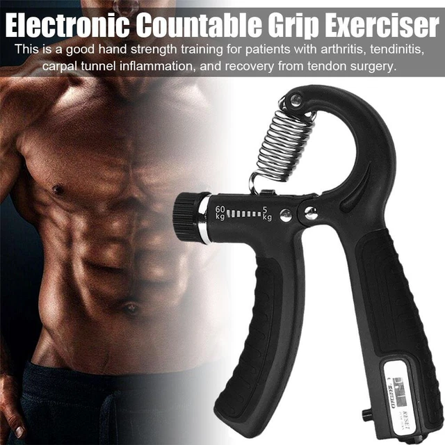SPORT HAND GRIP Strengthener Adjustable Forearm Trainer t,3 exerciser ...