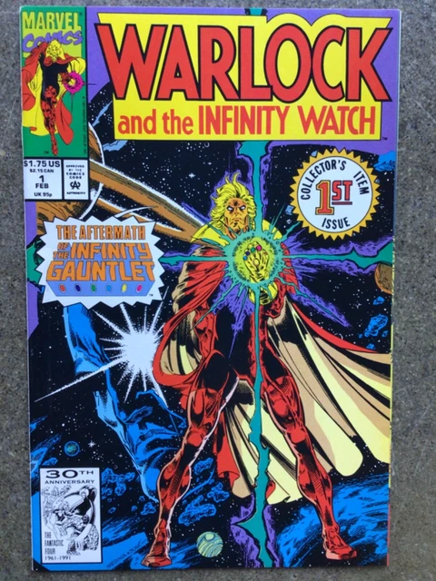 WARLOCK AND THE Infinity Watch #1 Marvel Comics 1992 NM $2.00 - PicClick CA