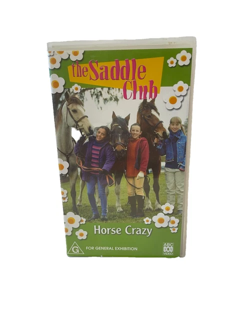ABC KIDS THE Saddle Club - Horse Crazy - VHS video 2002 $12.00 ...