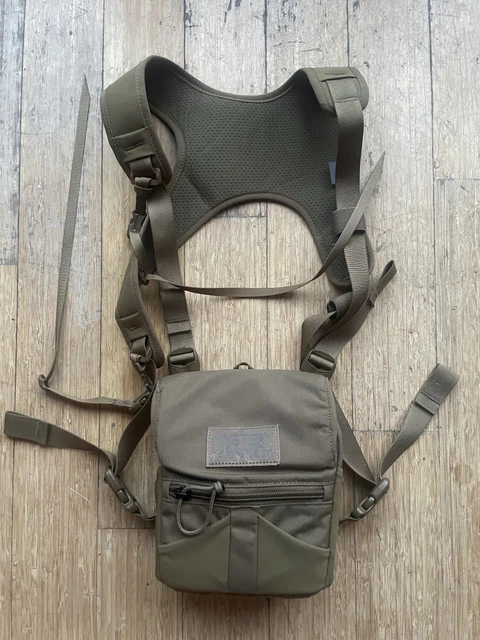 MYSTERY RANCH PADDED Binoculars/optic Chest Rig Pouch Hiking Gear £63. ...