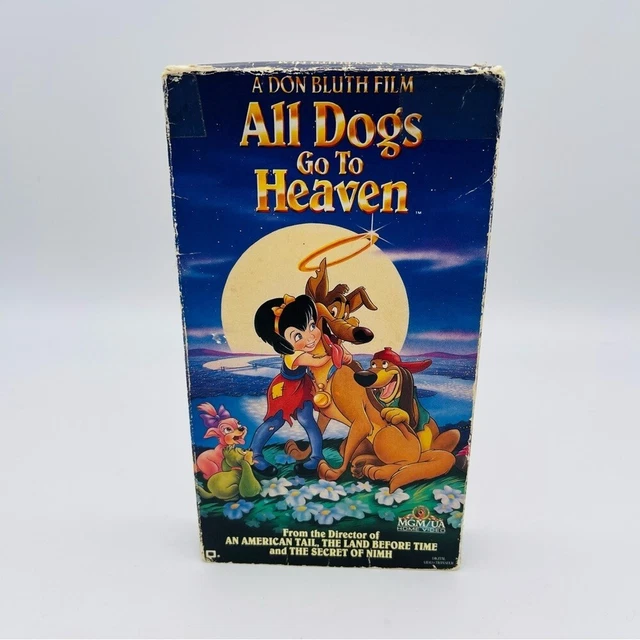 BANDE VHS MGM All Dogs Go to Heaven #M301868 EUR 5,48 - PicClick FR
