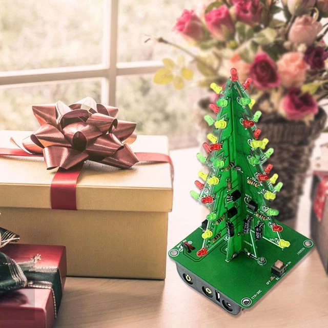 3D TREE LED DIY Kit Circuit Kit PCB Board Kit £7.74 - PicClick UK