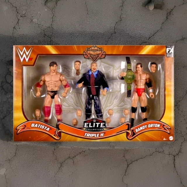 WWE ELITE COLLECTION Evolution Multipack Toy Wrestling Action Figures ...