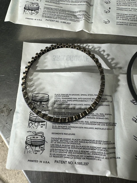 HARLEY DAVIDSON PISTON rings .070” Motor Engine shovelhead Panhead 74 ...