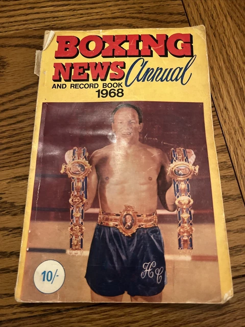VINTAGE BOXING NEWS Annual And Record Book 1968 Henry Cooper ,Muhammed ...
