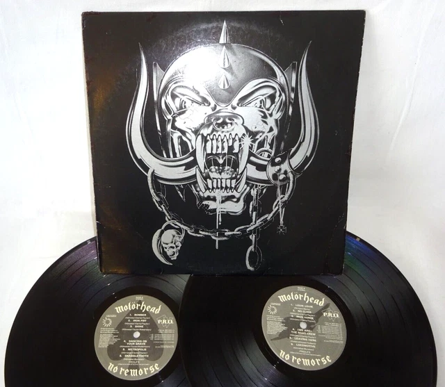 MOTORHEAD-NO REMORSE DOUBLE LP 1984 Super Original UK Pressing EUR 17 ...