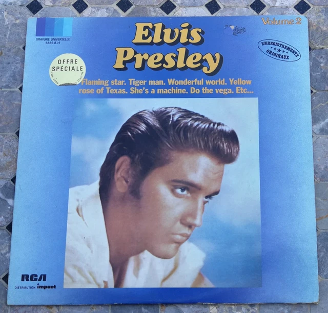 ELVIS PRESLEY LP RCA-IMPACT vinyle 33 tours volume 2 6886 814 EUR 8,00 ...